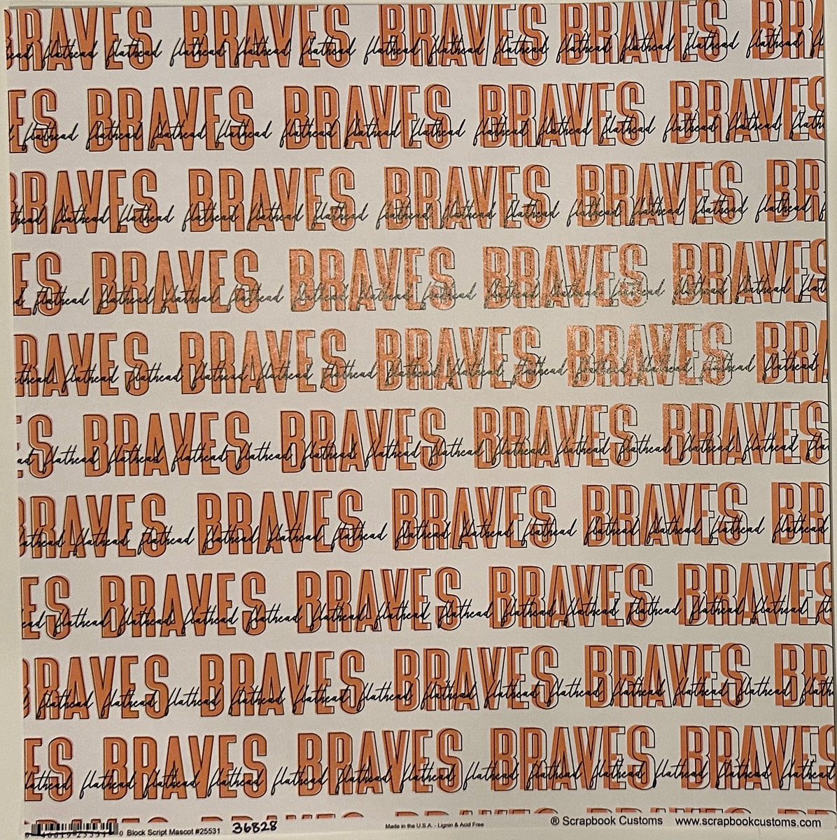 Custom Block Script Mascot Paper – Priceless Scrapbooks