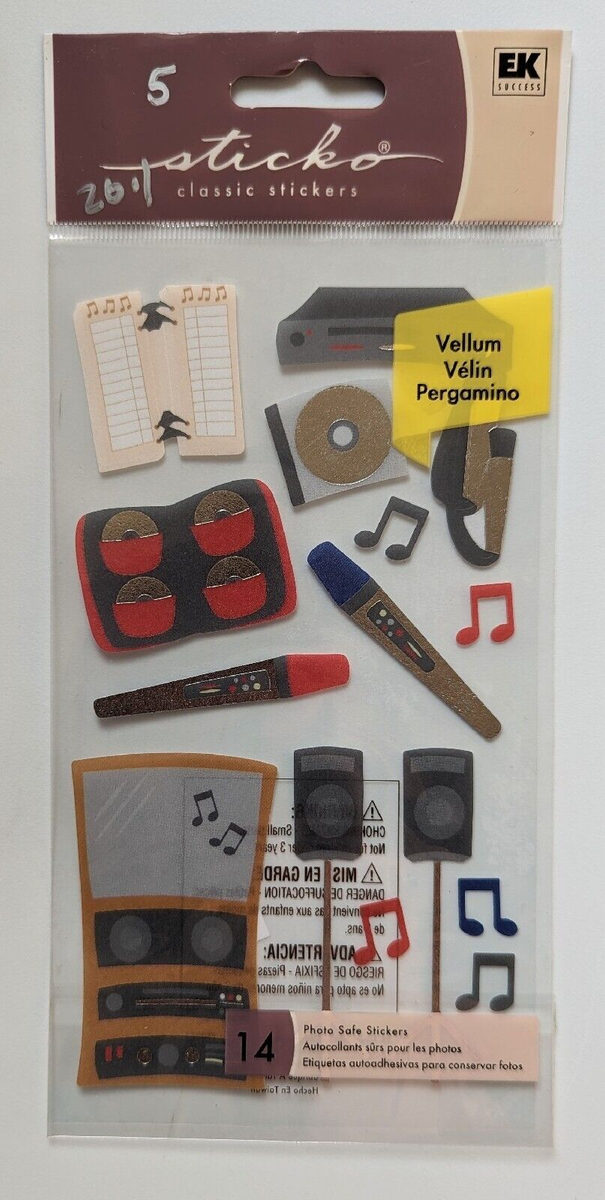 Instruments Sticker Collection – Priceless Scrapbooks