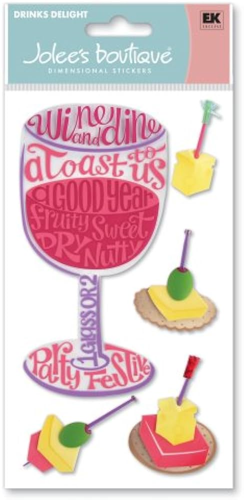 Drinks Delight Cocktail Sticker Collection – Priceless Scrapbooks