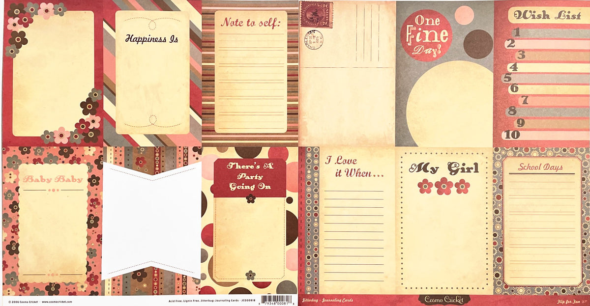 Jitterbug Paper Collection – Priceless Scrapbooks