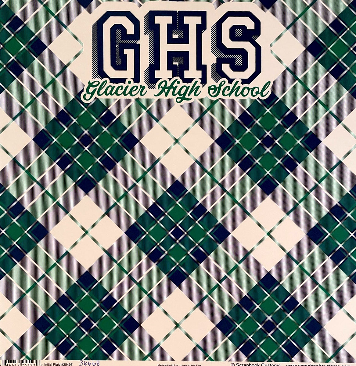 GHS Plaid and Companion Paper – Priceless Scrapbooks