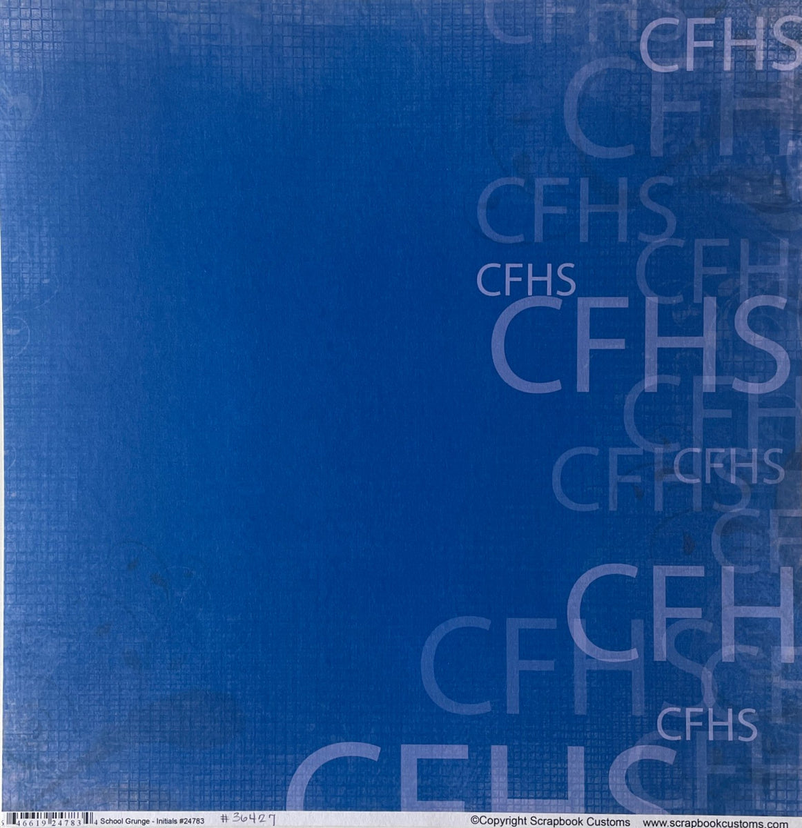 CFHS School Grunge Paper – Priceless Scrapbooks