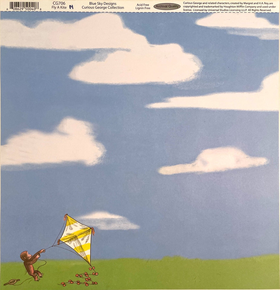 Curious George Paper Collection – Priceless Scrapbooks