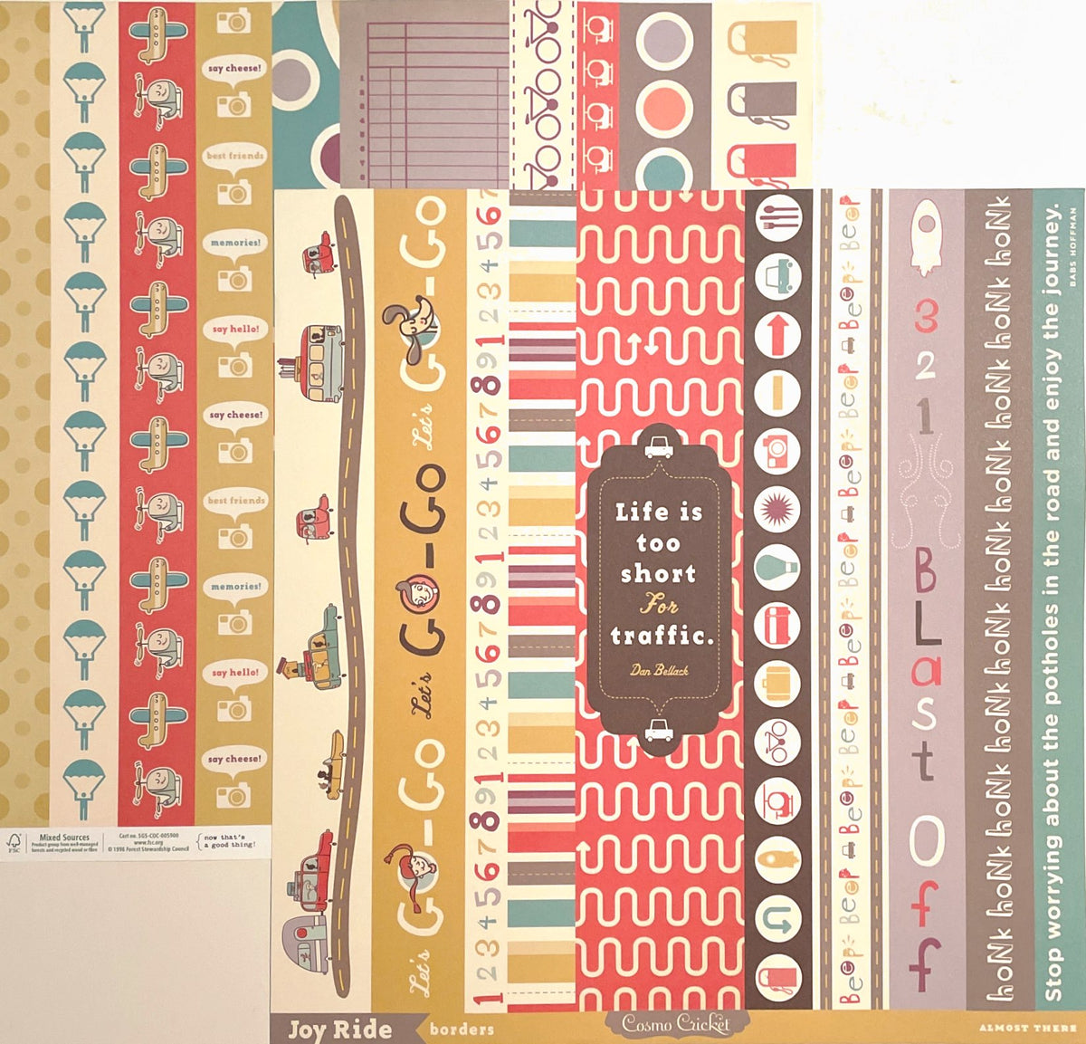 Joy Ride Paper Collection – Priceless Scrapbooks