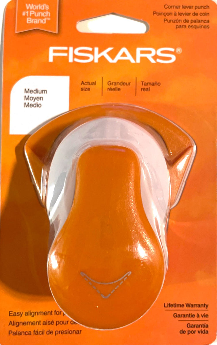 Fiskars Corner Lever Punches – Priceless Scrapbooks