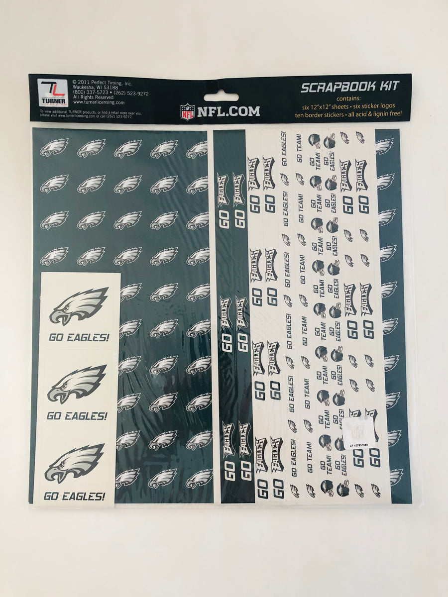 NFL Philadelphia Eagles Scrapbook Kit – Priceless Scrapbooks